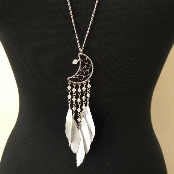 Icing | Jewelry | Icing Moon Dreamcatcher Necklace | Poshmark